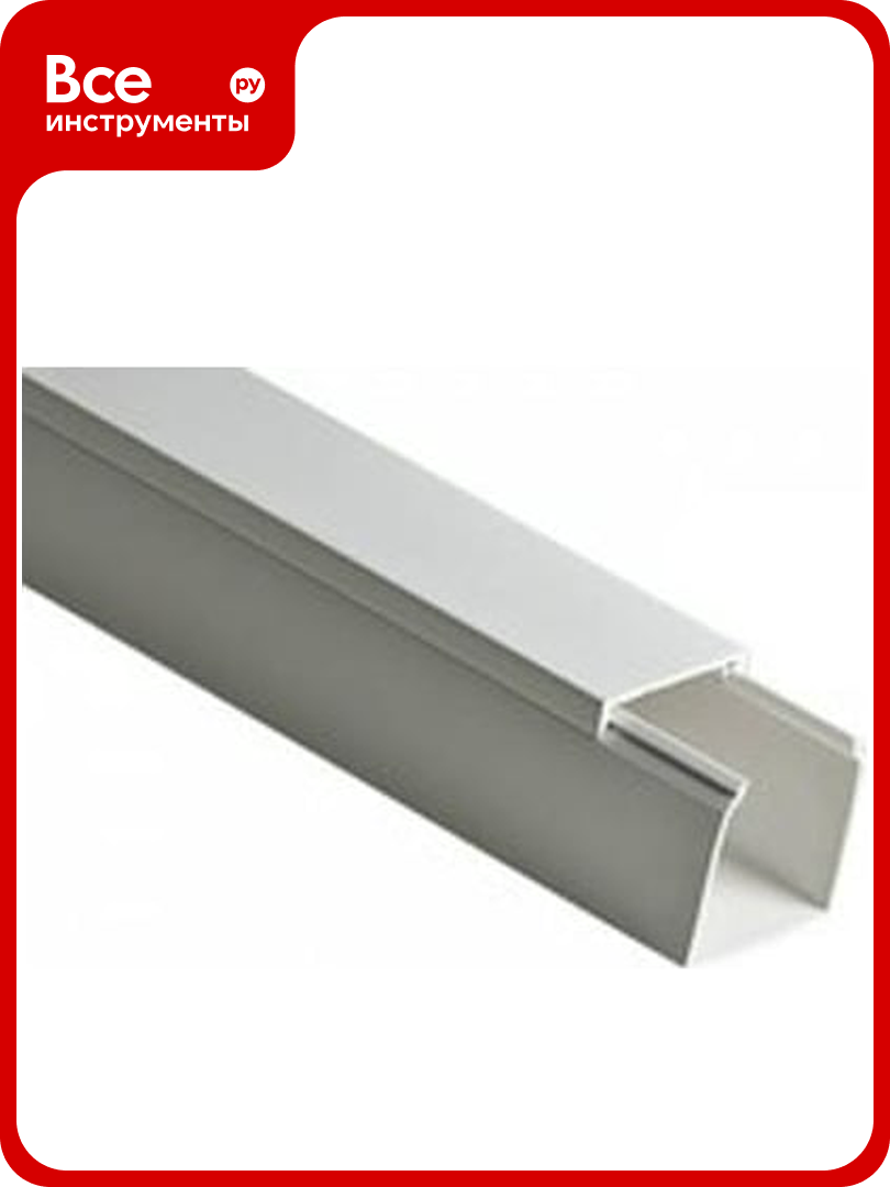 Кабель-канал 60х40 белый 2м Рувинил РКК-60х40