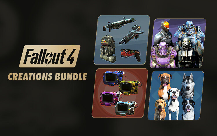 Fallout 4 - Creations Bundle (Steam; PC; Регион активации РФ, СНГ)
