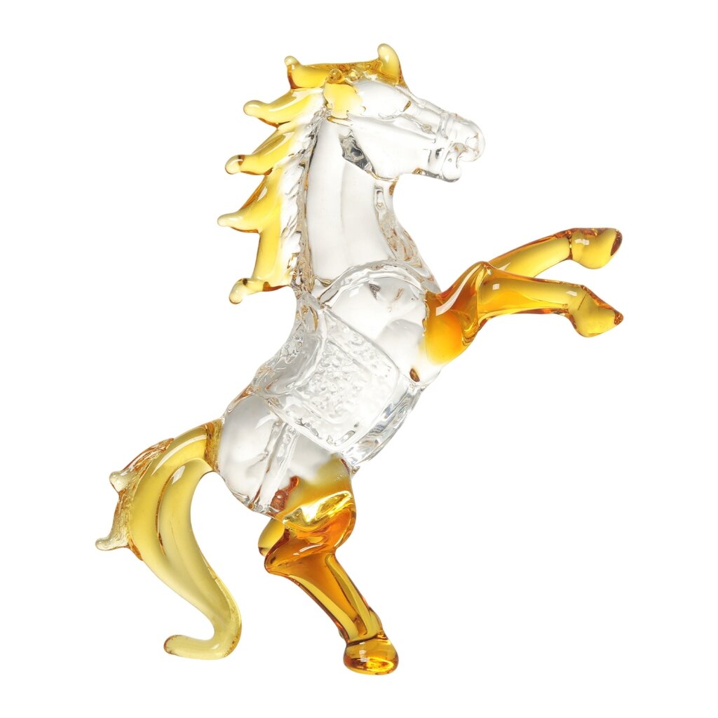Резная хрустальная статуэтка лошади, символизирующая Год Лошади, Китайские зодиаки, Фэншуй, Украшения для домашнего офиса, Символ силы