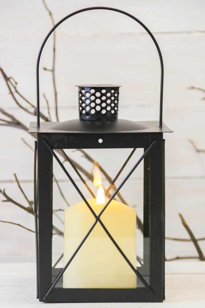 Подсвечник-фонарь мелвилл, металл, стекло, 20 см, Edelman 1150178