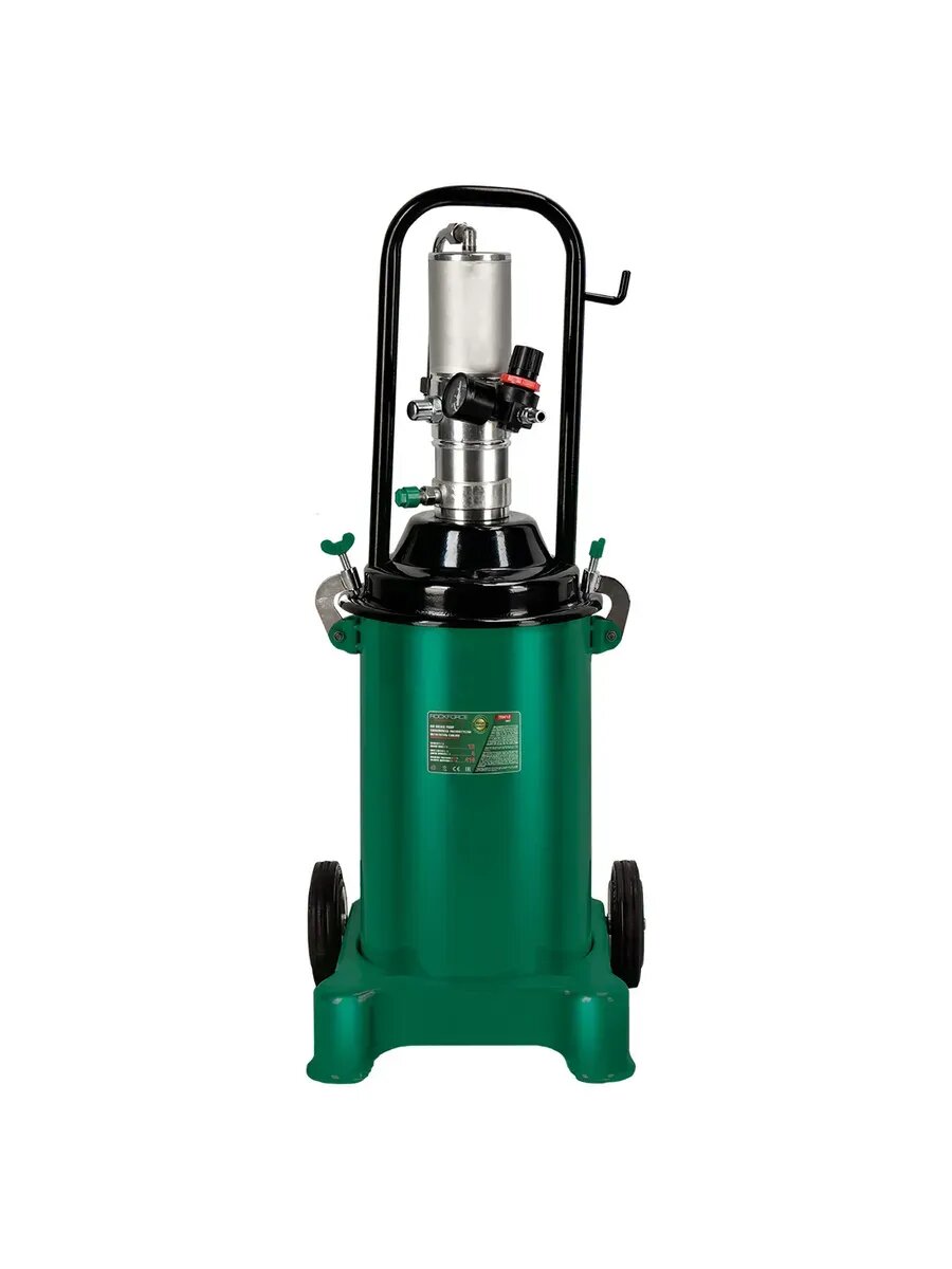 Нагнетатель смазки пневматический перекатной, 12 л