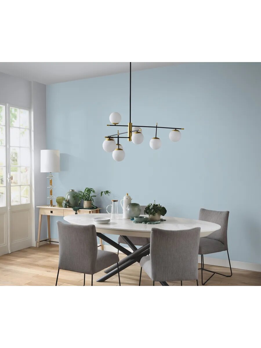 Матовые однотонные обои эффект окрашенной стены без подгона 1,06*10,05