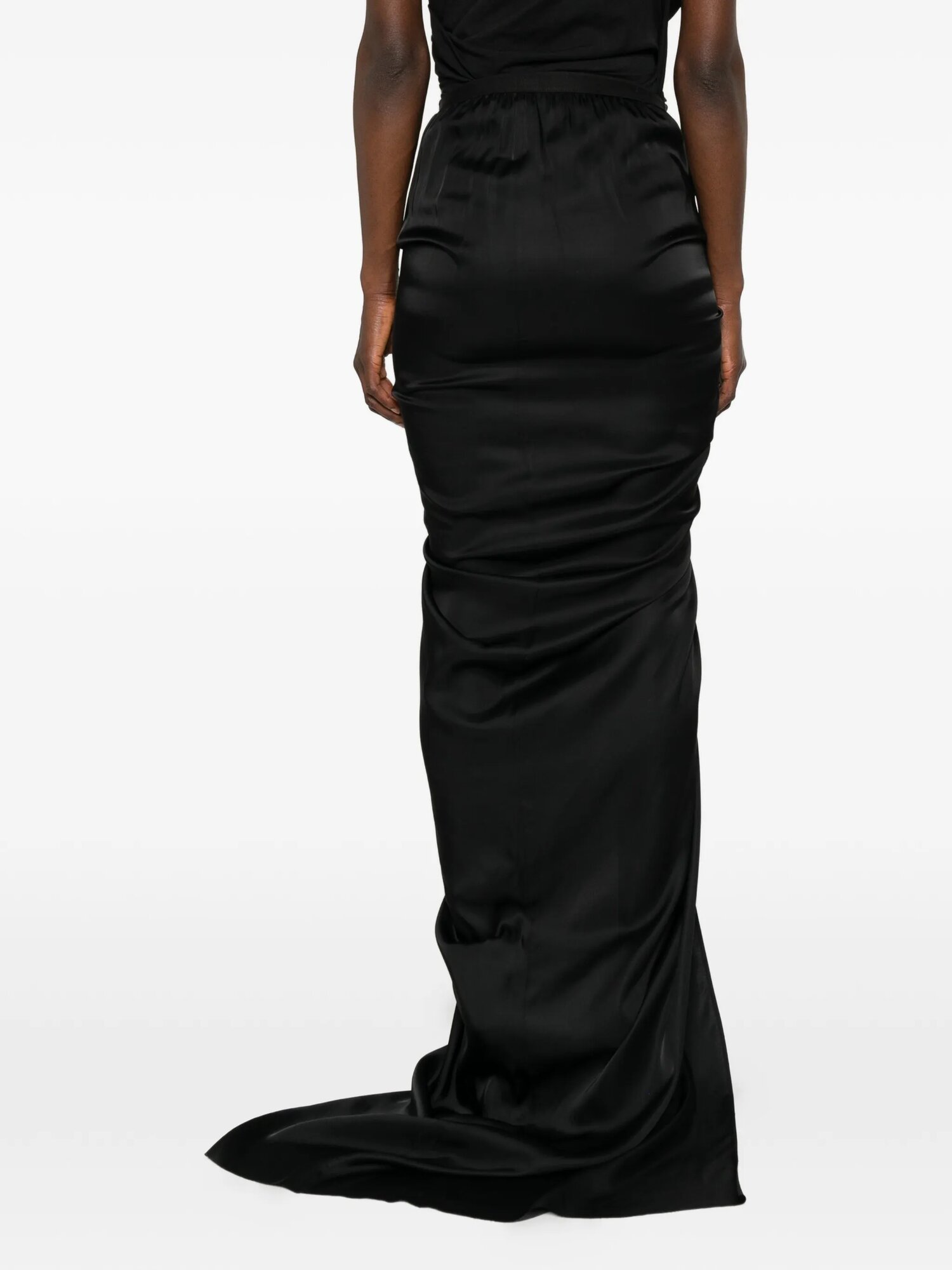 Юбка Rick Owens Draped asymmetric skirt, размер 40 — фото 1