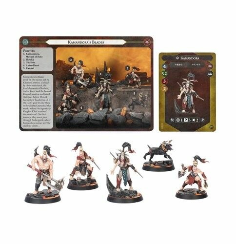 Настольная игра Kamandora's Blades Warhammer Underworlds