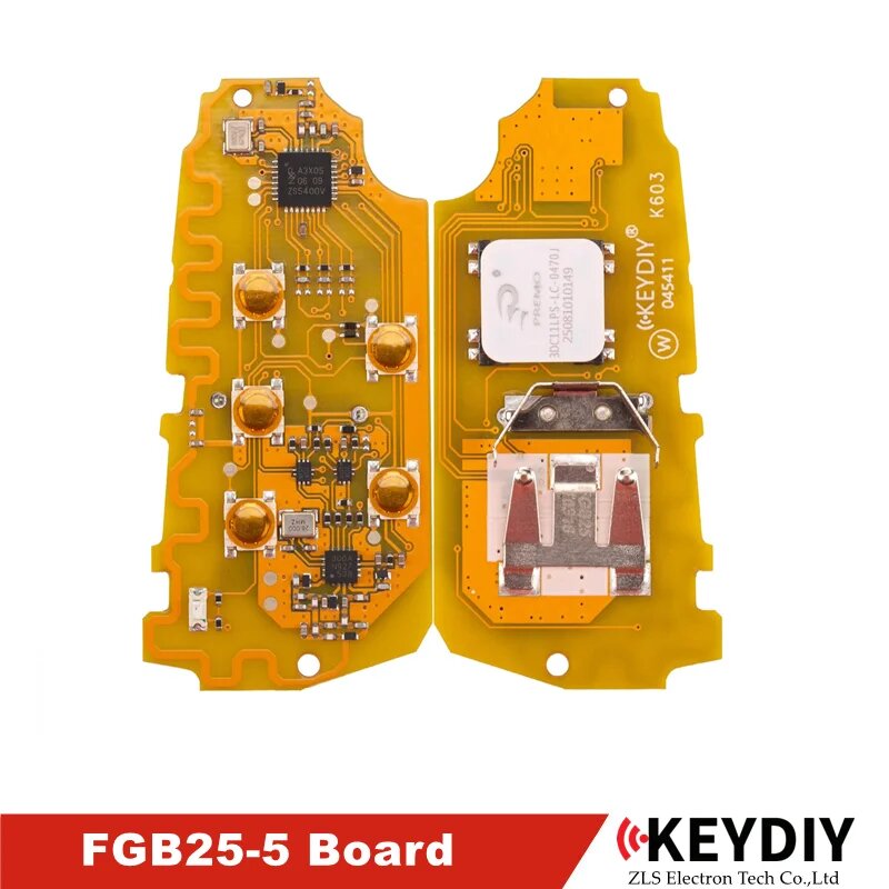 KEYDIY FGB25-5 плата для генерации пультов 5C, 5D, BMW BDC2, BDC3, BCP, PCB Only