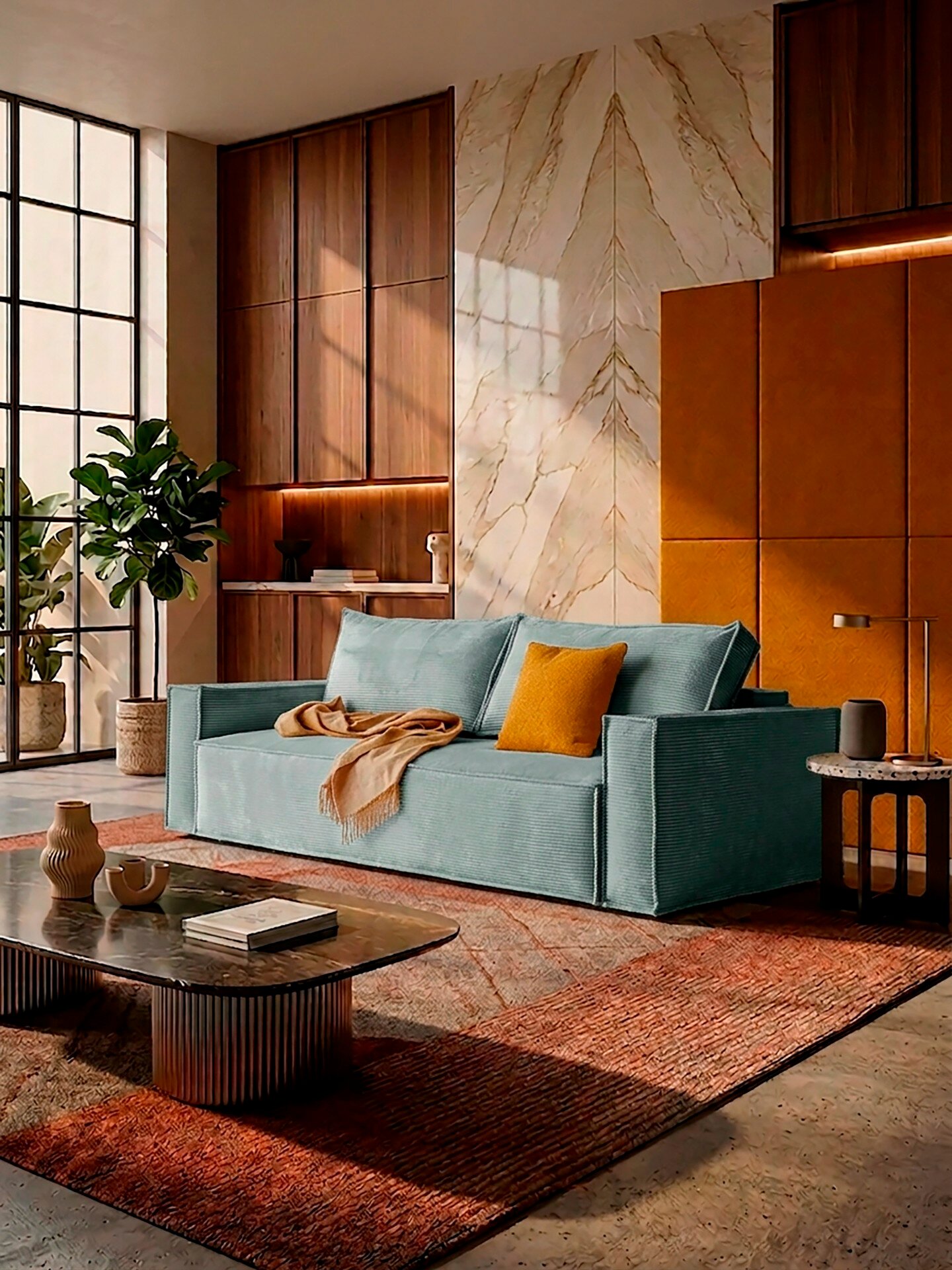 Диван Софт 3 Cilium Steel NOW 240x94x80 см, серый Вельвет, еврокнижка Фиеста