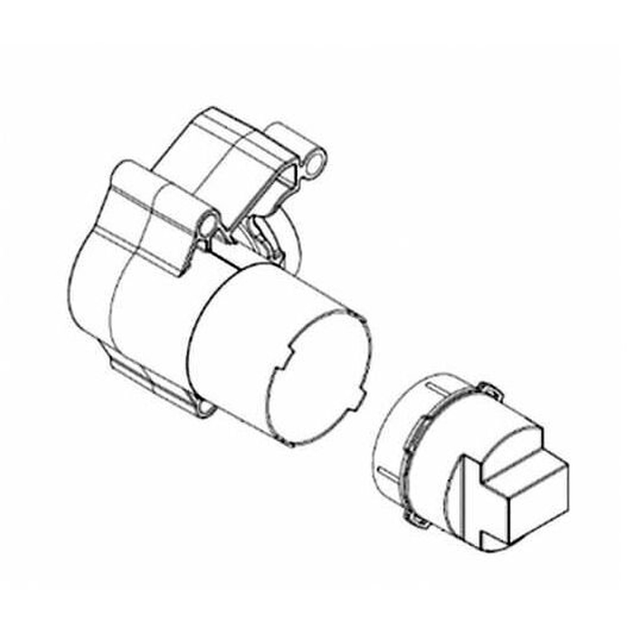 Встраиваемая часть для вывода ручного душа Almar (Алмар) E134008