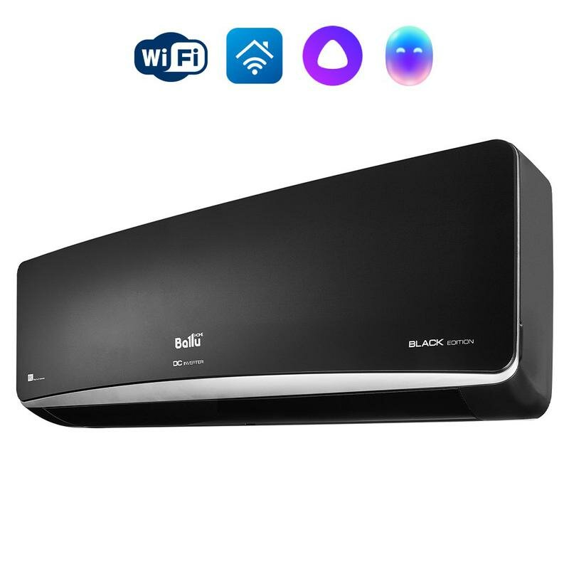 Сплит-система инверторного типа Platinum Black Edition BSPI-10HN8/BL/EU комплект (блок внешн. НС-1476967 и внутрен. НС-1476964) Ballu НС-1478047