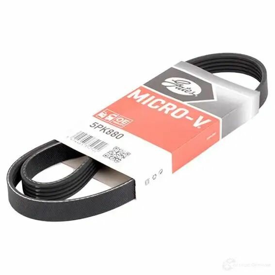 GATES Ремень коленвала, арт. 5PK880.