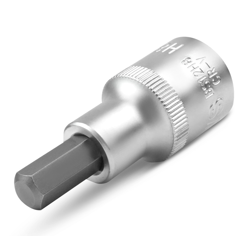 Головка со вставкой 1/2" шестигранной (8 мм, l=55 мм) avs bs12h8