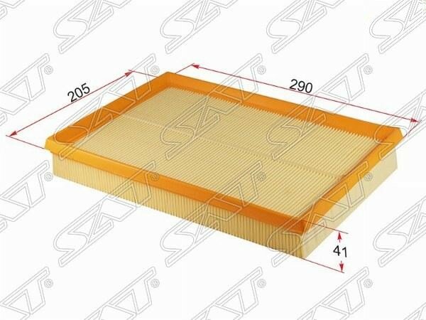 Фильтр воздушный SAT ST-93193037 Opel Corsa 00-06, Meriva 03-10