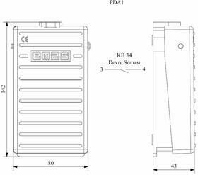 Педаль 1НЗ 250В AC 6А корпус алюм. зел. EMAS PDA0
