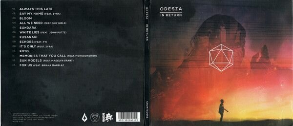 Аудио CD ODESZA "In Return" CD (EU/2014) NEW — фото 1