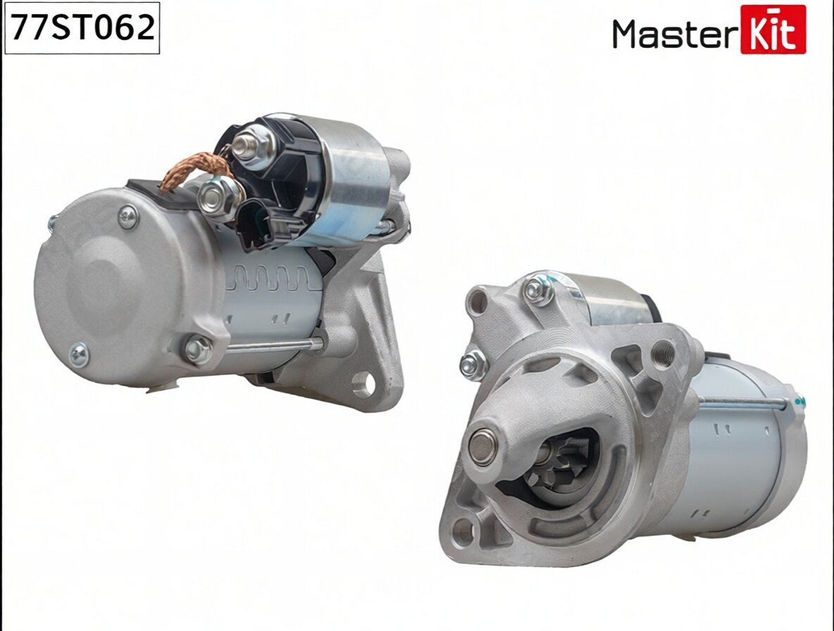 Стартер TOYOTA AVENSIS 1.6/1.8 03-08 (1.3kw) Masterkit MasterKit арт. 77ST062