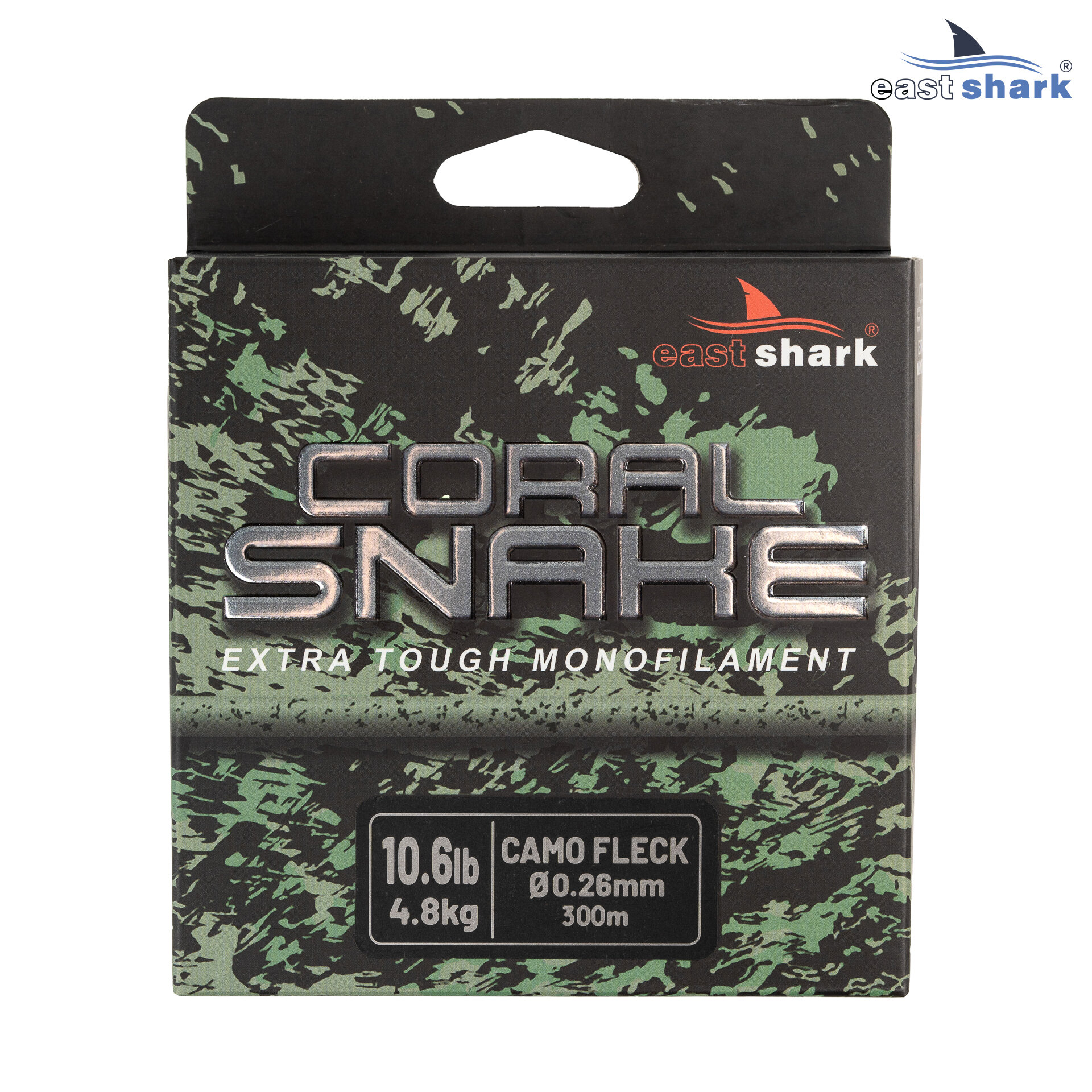 Леска CORAL SNAKE CAMO 300m 0.37mm