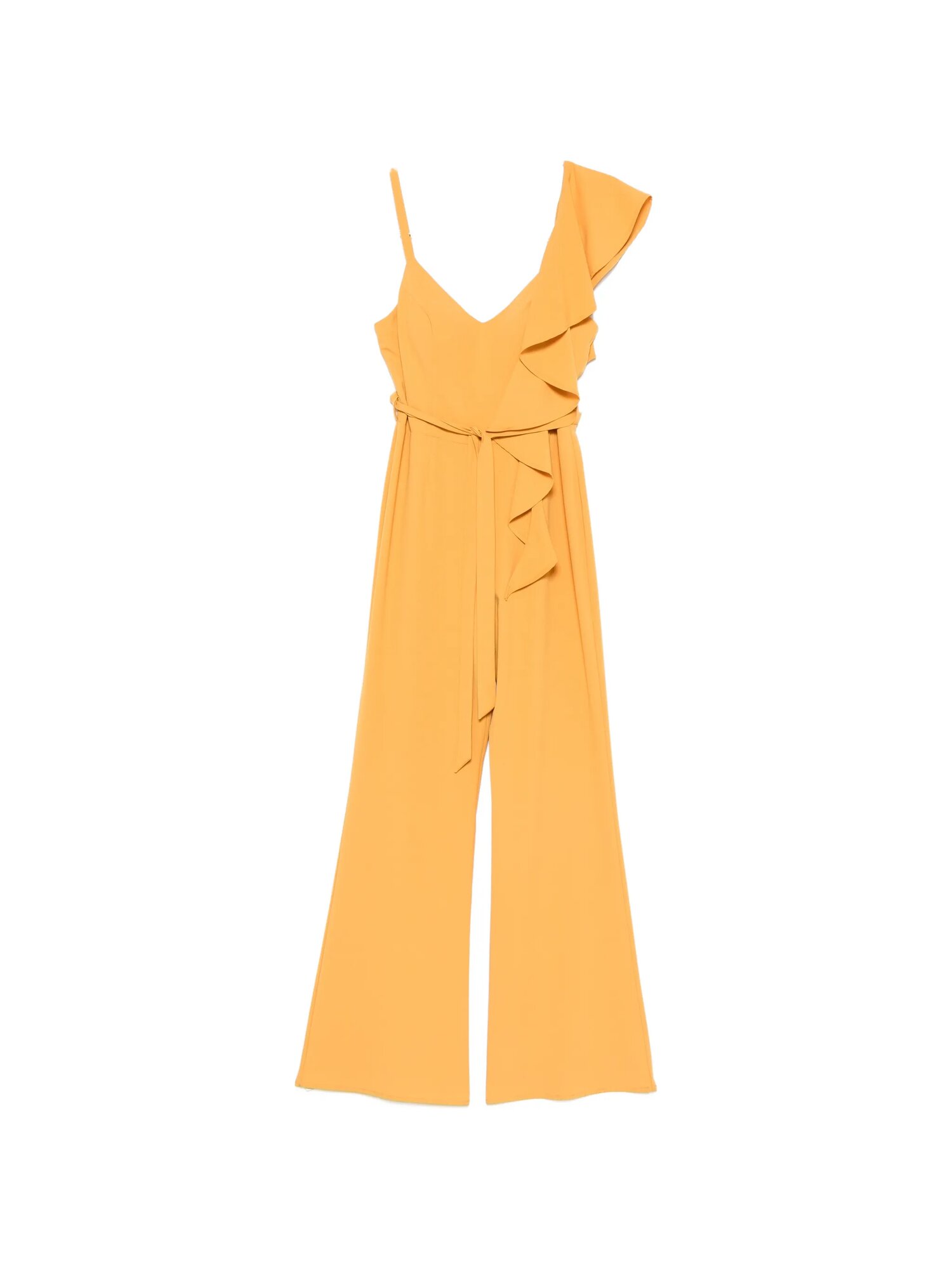 Комбинезон Ruffled belted jumpsuit