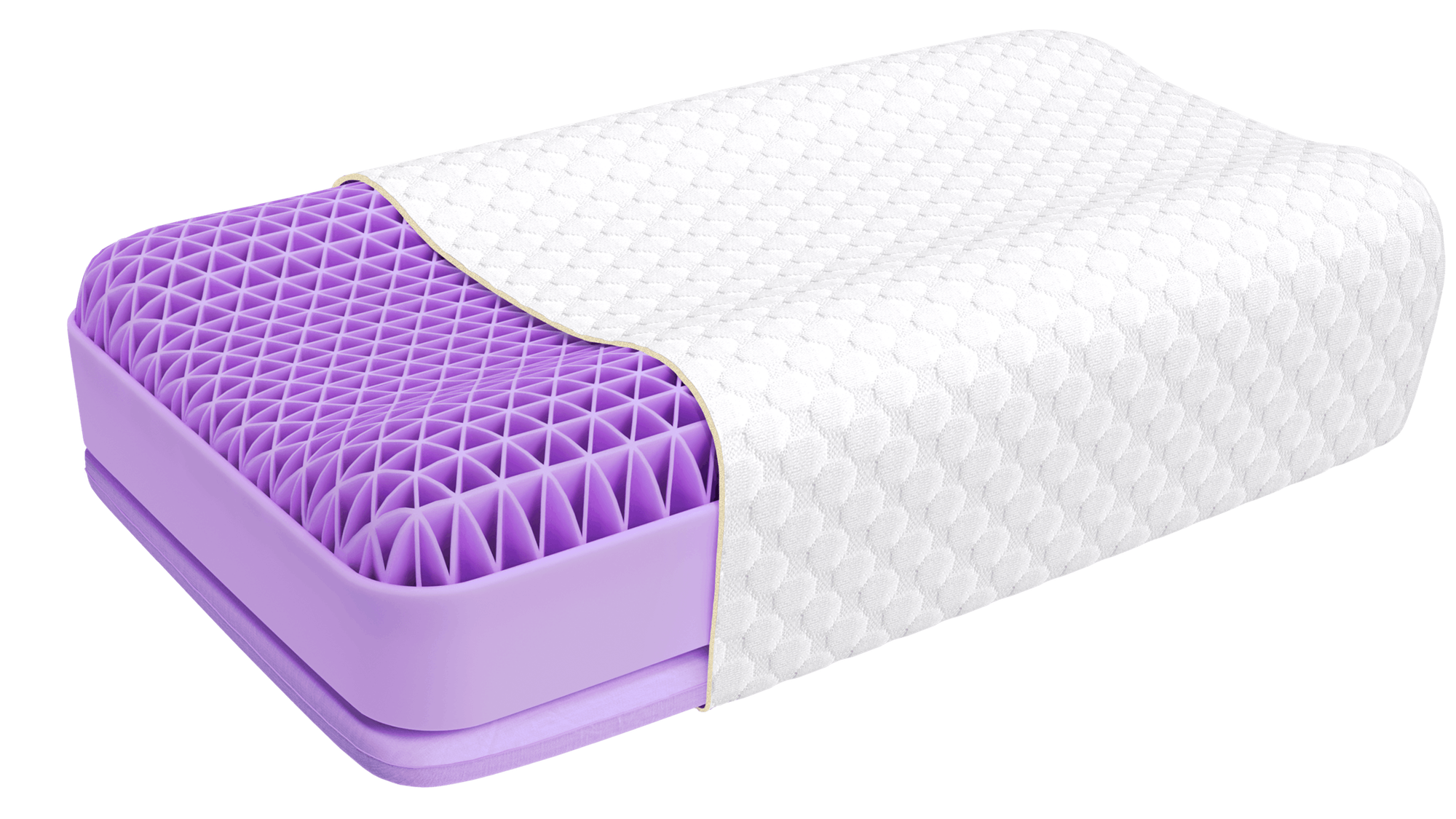 Ортопедическая подушка Darwin Cell Wave M с бустером, анатомическая, профилактическая, 52х35х11,5\13 см