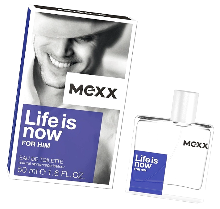 Мужской парфюм Mexx Life Is Now For Him 30 мл - туалетная вода Мекс Лайф Из Нау Фор Хим