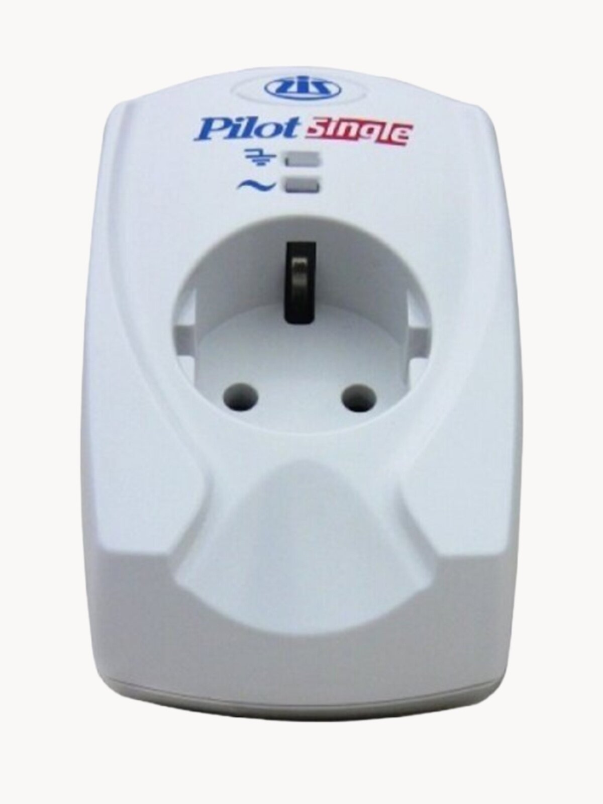 Сетевой фильтр Zis Pilot Single, 1 розетка, Zero Start биметаллический предохранитель, микропроцессор (16А) (Pilot Single)