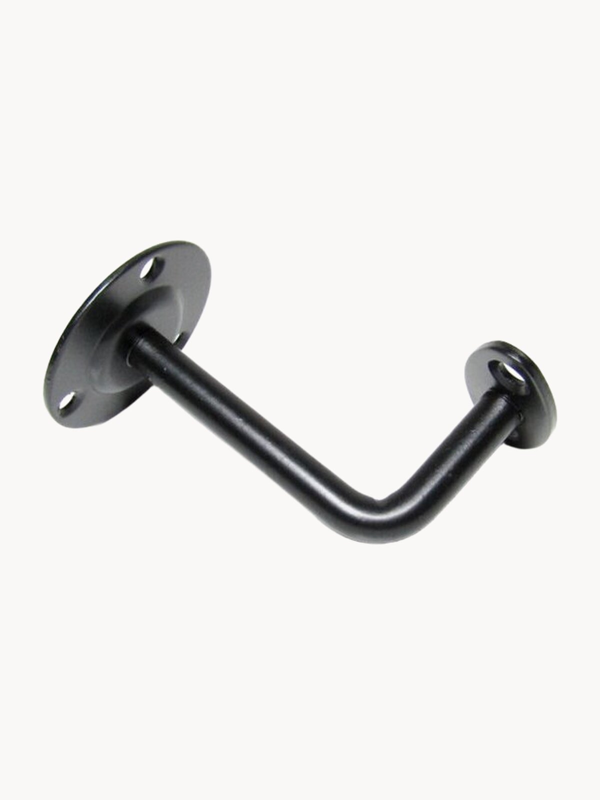 Опора-держатель перил ноэз ОДП-75-SL, металлическая, черный матовый