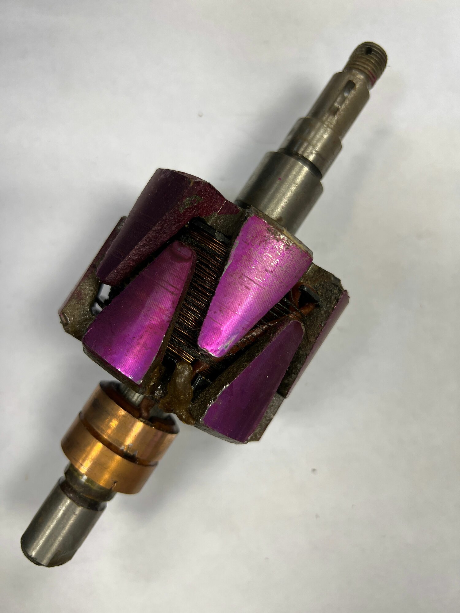 Якорь генератора 12v для мотоцикла Урал, Днепр