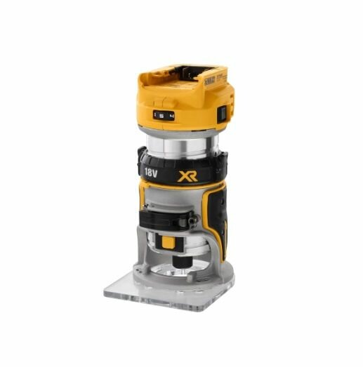 Фрезер аккумуляторный "DeWalt" DCW600N-XJ (18В, окантовочный,16000-27000об/мин, цанга 8мм)
