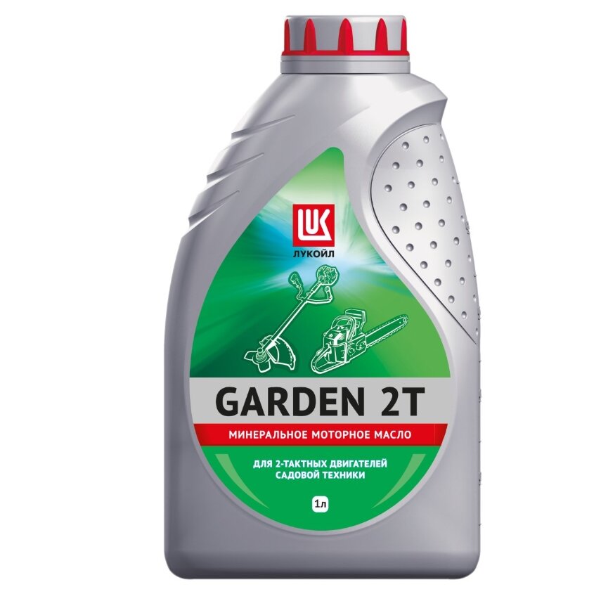 Масло для 2-х тактных двигателей минеральное Лукойл Garden 2T (1л) (1668258) LK-GARD-2T-1L