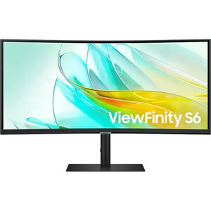 Монитор Samsung Монитор Samsung 34" ViewFinity S6 S34C650UAIXCI черный VA LED 5ms 21:9 M/M полуматовая 350cd 178гр/178гр 3440x1440 100Hz DP Ultra WQHD USB 8кг