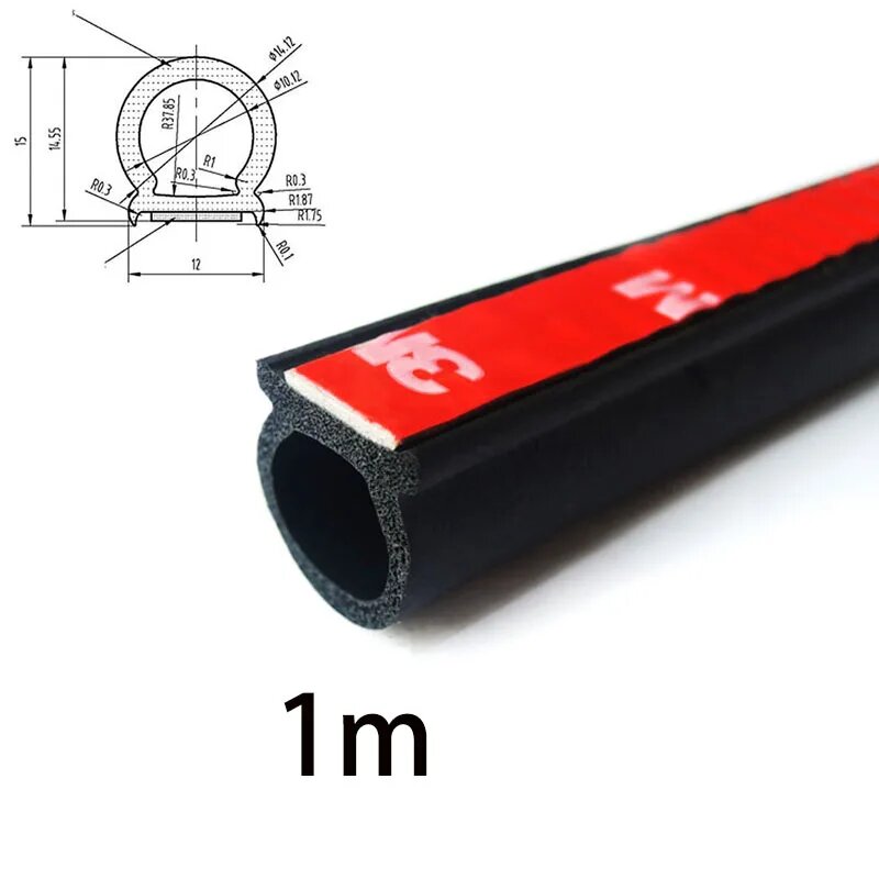 Уплотнитель двери автомобиля, автомобильная резиновая лента, уплотнитель, водонепроницаемое уплотнение Epdm, уплотнитель для двери грузовика, окна, резиновые уплотнения Big D 1 meter