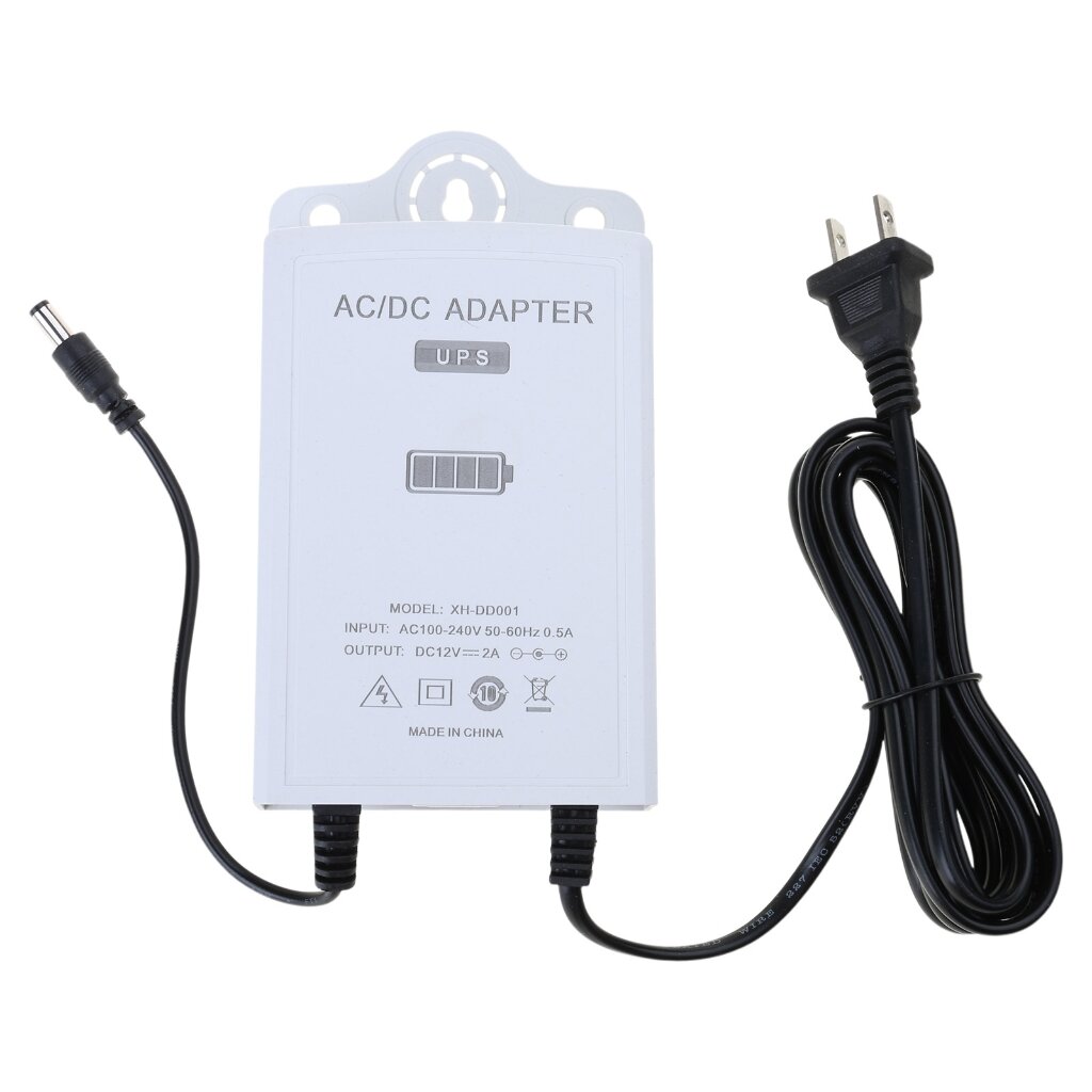 12V-2A Uninterruptible Power Supply Mini UPS Battery Backup Surge Protector