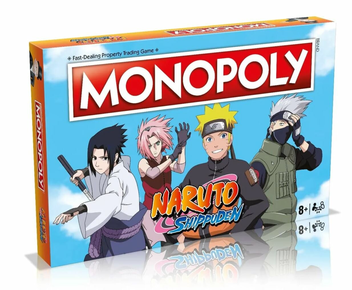 Настольная игра Winning Moves Монополия Naruto Наруто на английском языке
