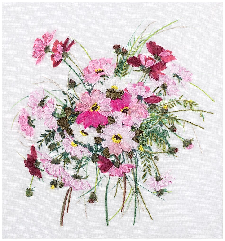 Набор для вышивания PANNA "Живая картина" JK-2002 "Дыхание нежности" 19х19 см