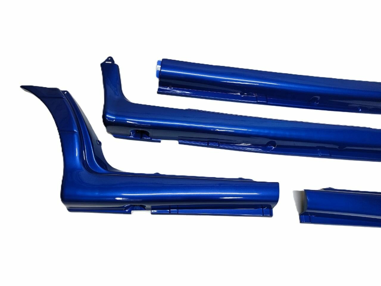 Пороги пластиковые на ВАЗ 2114-2115( комплект 4 шт )в цвете "448 рапсодия "