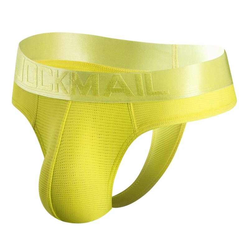 Желтые мужские трусы-бикини JOCKMAIL XXL
