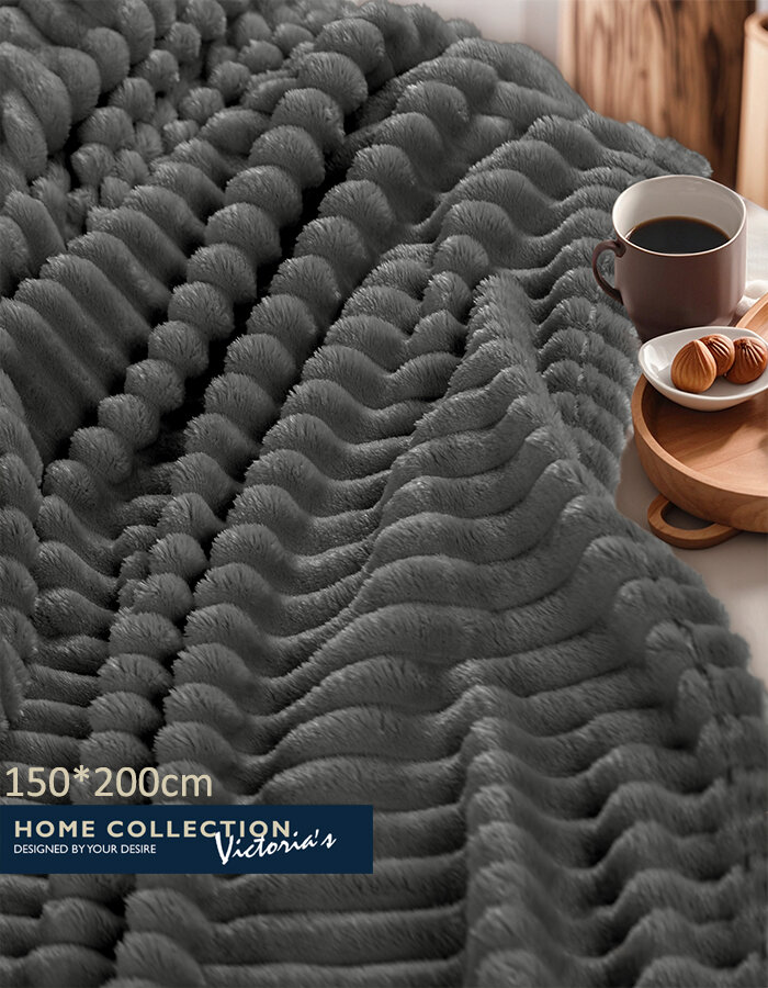 Плед 150х200 см премиум велсофт на диван, кровать в подарочной упаковке