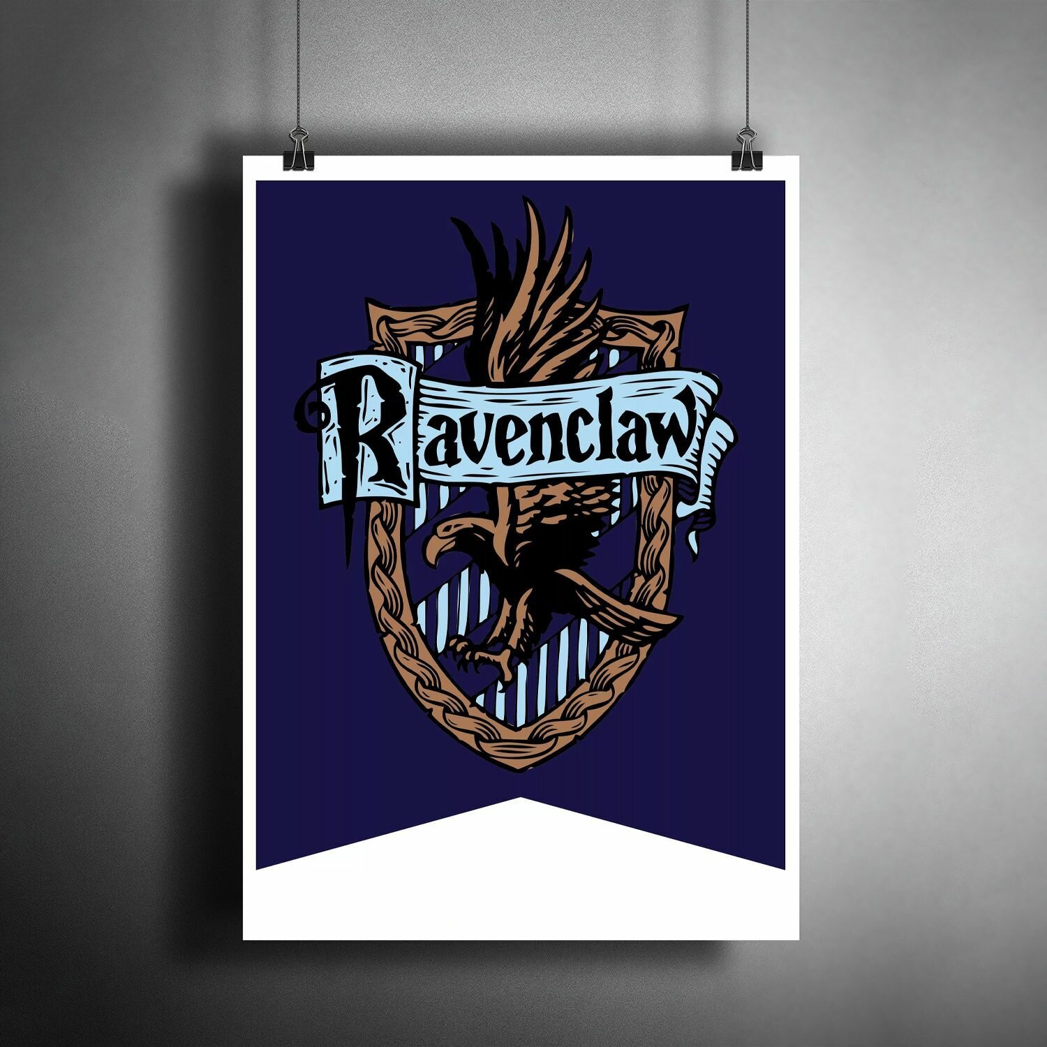 Постер Harry Potter Гарри Поттер Когтевран / Плакат на стену A3 (30 x 42 см)