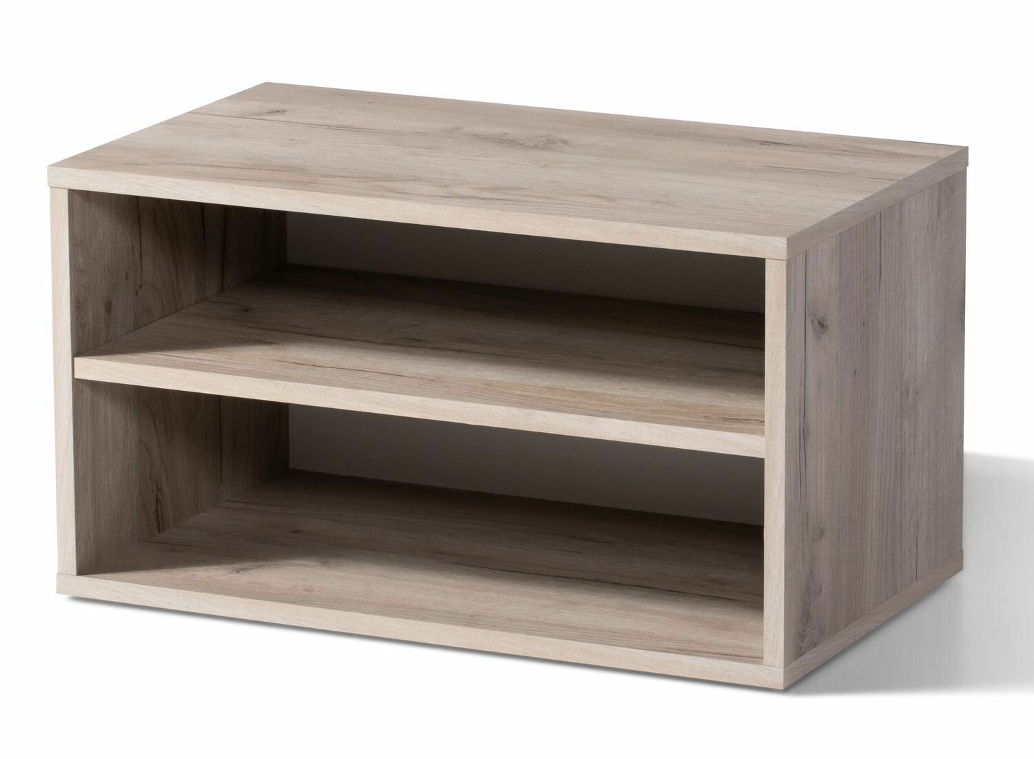 Тумба-обувница Бен-1 дуб крафт, 60х35х33 см, Венталл Арт, ЛДСП