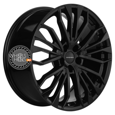 Диск автомобильный литой Khomen Wheels KHW2009 (Tugella) 20x8.5 5x108 et46 dia63.4 Black