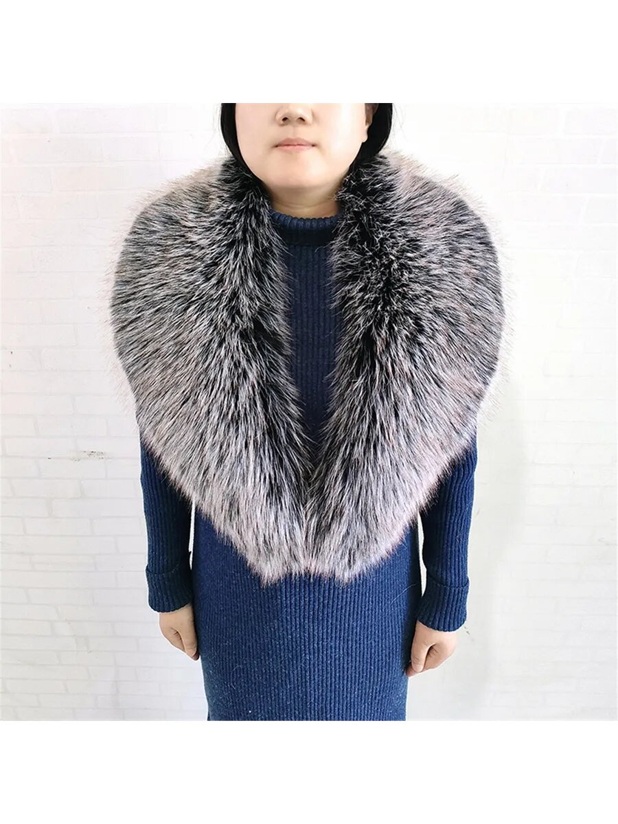 Воротник из искусственного меха100cm