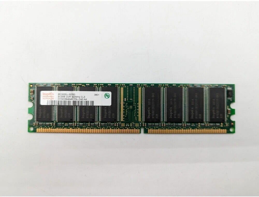 Оперативная память Hynix DDR PC-3200 512 Мб (HYMD564646CP8J-D43)
