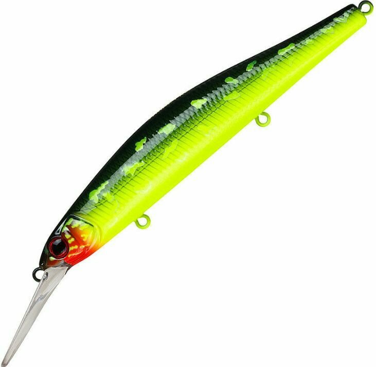 Воблер Минноу Strike Pro Inquisitor MDR 110SP, 110 мм, Загл. 1,0м.-2,5м, Нейтральный, цвет: AC202F Hot Pike