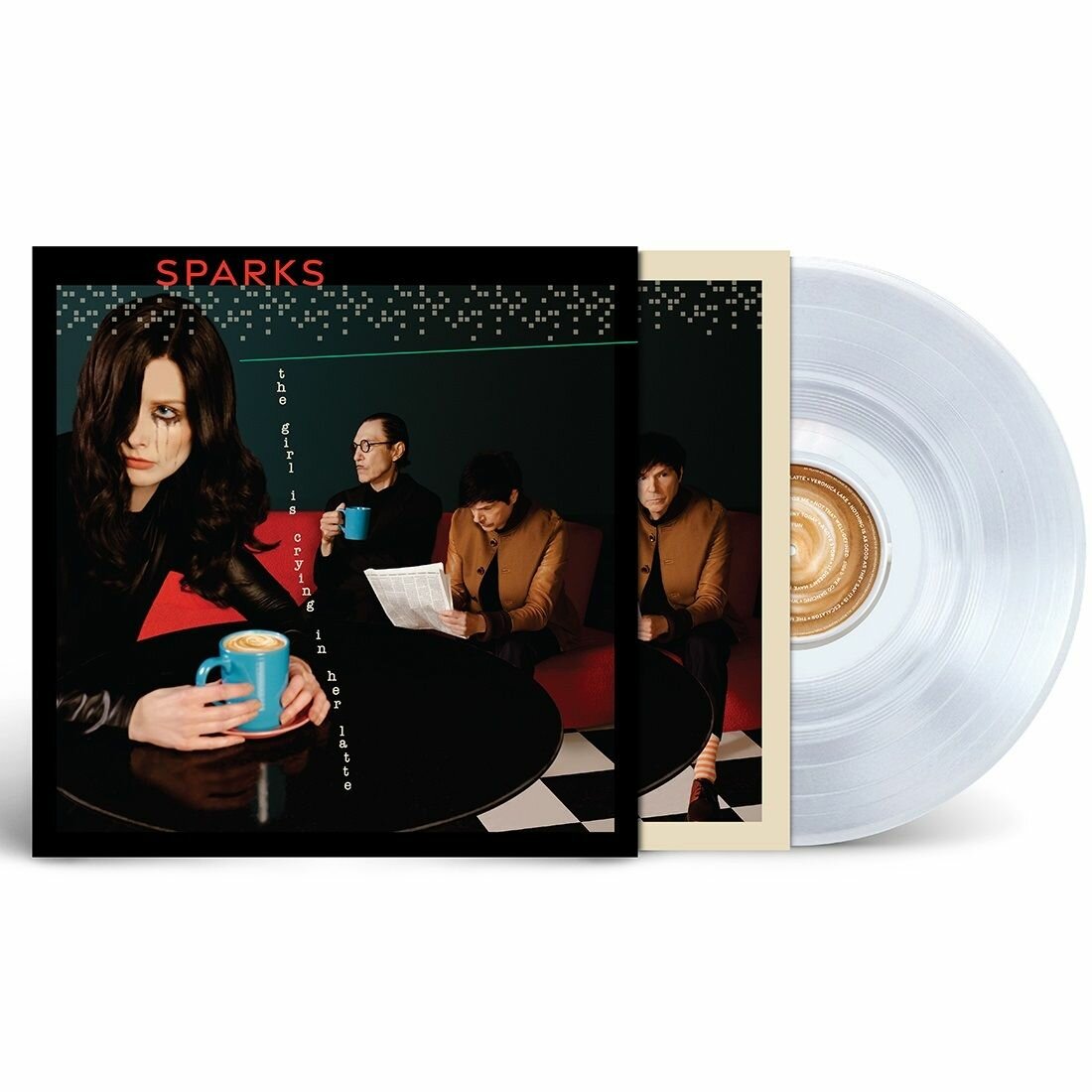 Sparks. The Girl Is Crying In Her Latte (LP Deluxe Edition/Clear Vinyl/Виниловая пластинка)