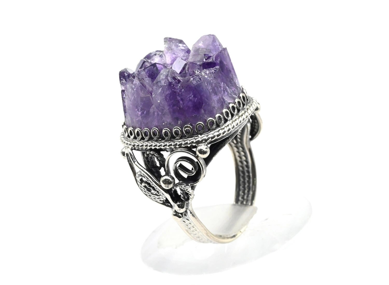 Кольцо, аметист