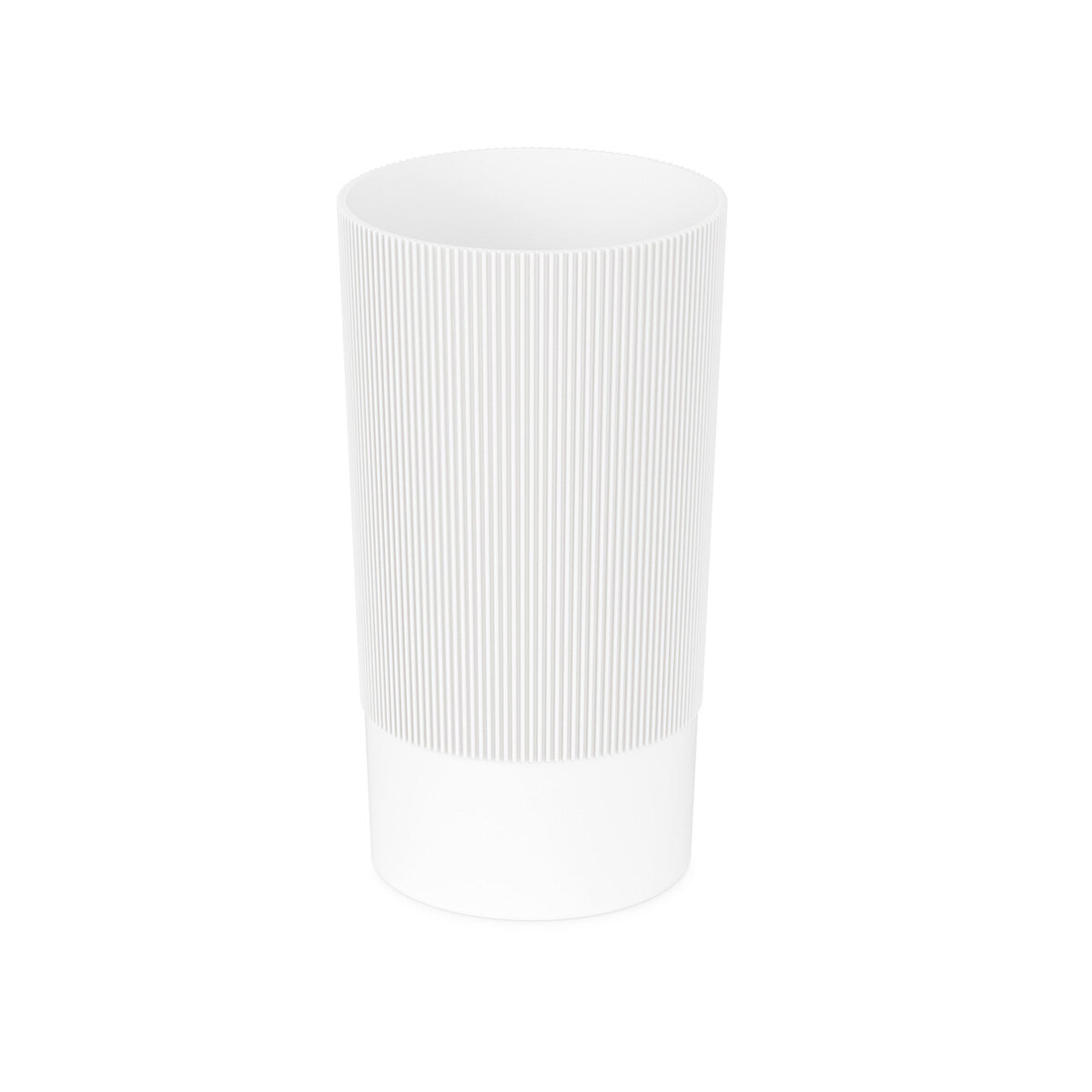 Ваза для цветов под срезку Альтернатива Версаль, пластиковая, 28 см