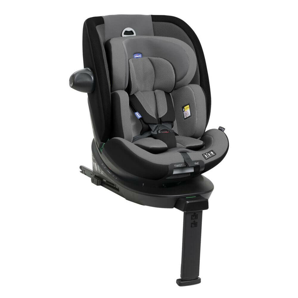 Chicco Everone i-Size, автокресло с рождения до 12 лет гр.0-1-2-3 (0-36 кг), цвет Grey Black