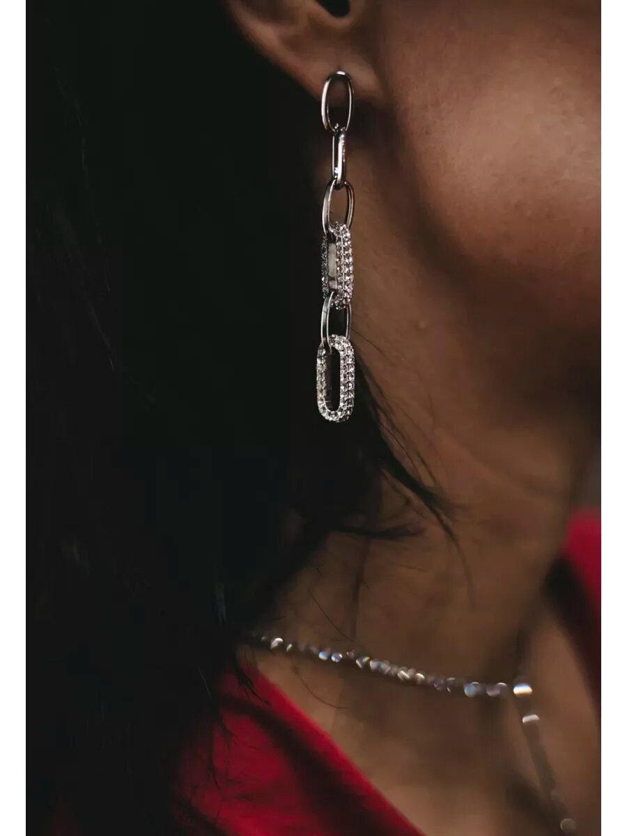 Серьги цепочки