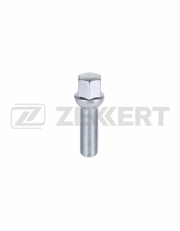 Болт колесный сфера М14x1 5 длина резьбы 40 ключ 17 цинк (цена за 1шт.)