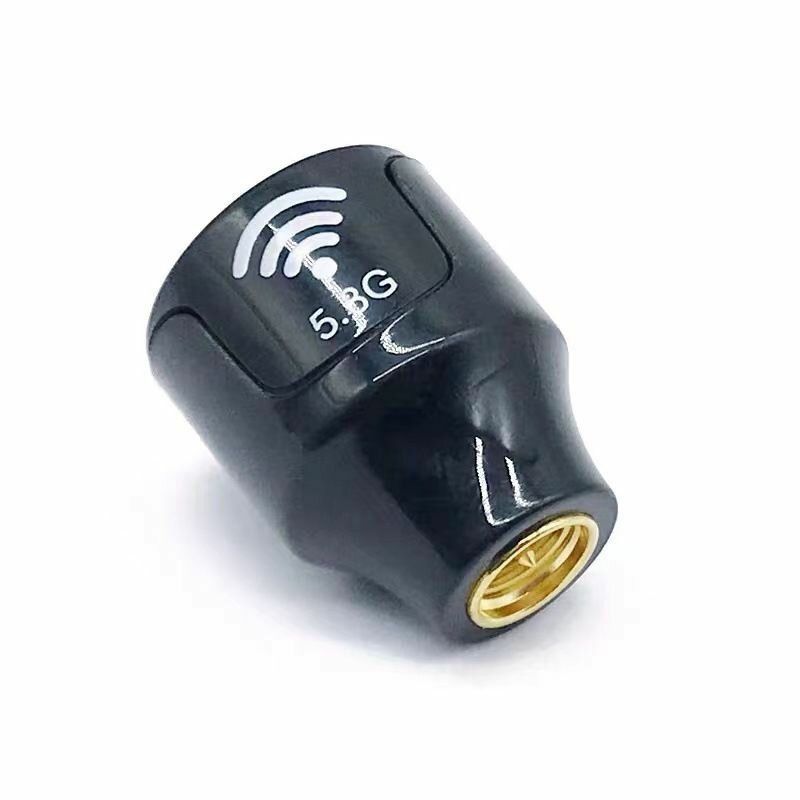 Антенна 5,8ГГц 3dBi правая поляризация 0мм RHCP SMA для FPV черная