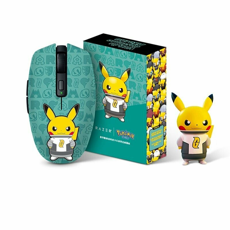 Компьютерная мышь, Razer Pokemon Pikachu злодей Яки Орочи, зеленый -hz