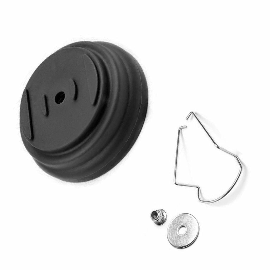 1 комплект из 4 аксессуаров для газонокосилки с литиевой батареей черного цвета